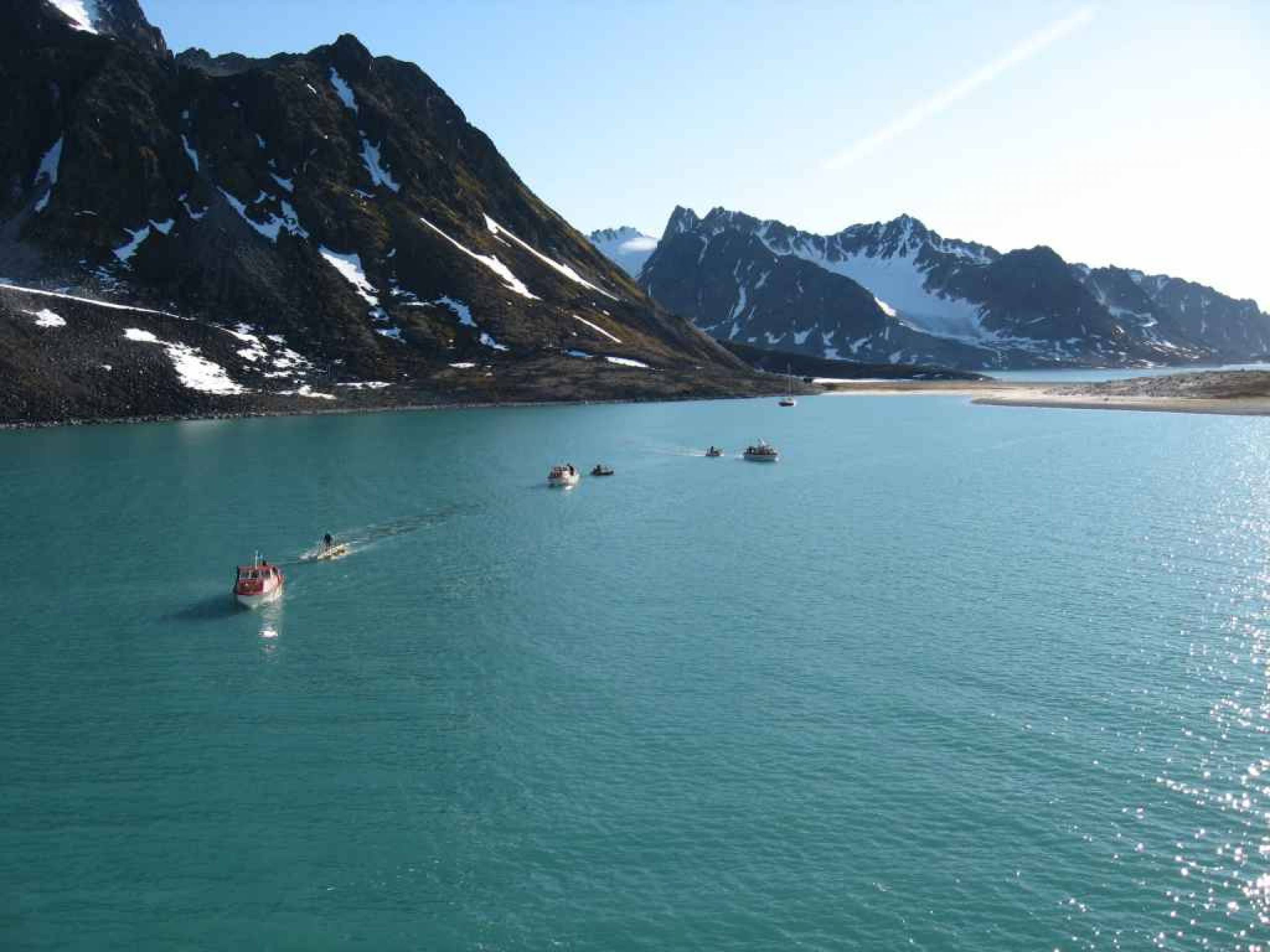 Spitzbergen, Wyspa Spitsbergen, Norwegia, największa baza...