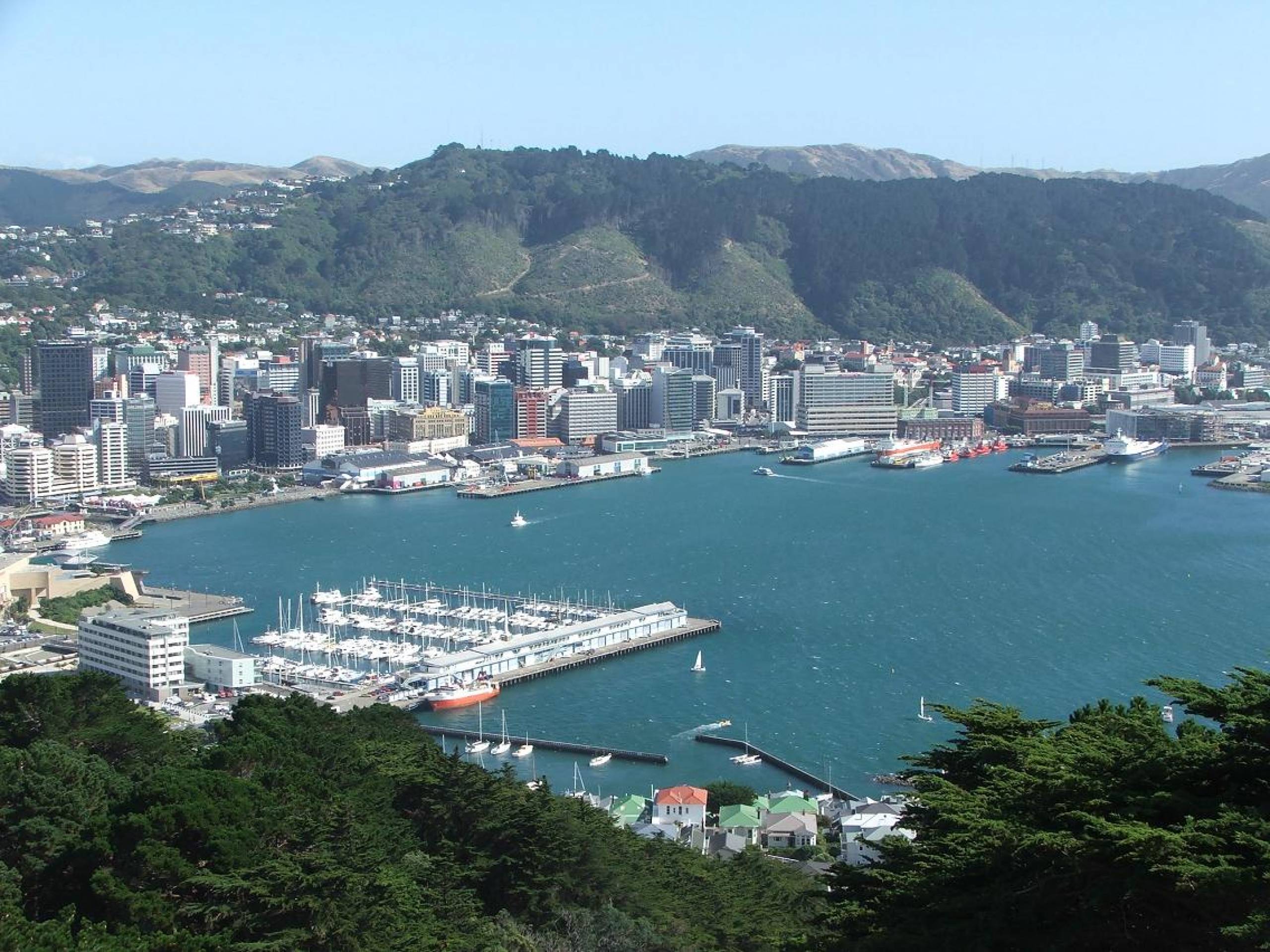 Wellington, Region Wellington, Nowa Zelandia, największa baza...