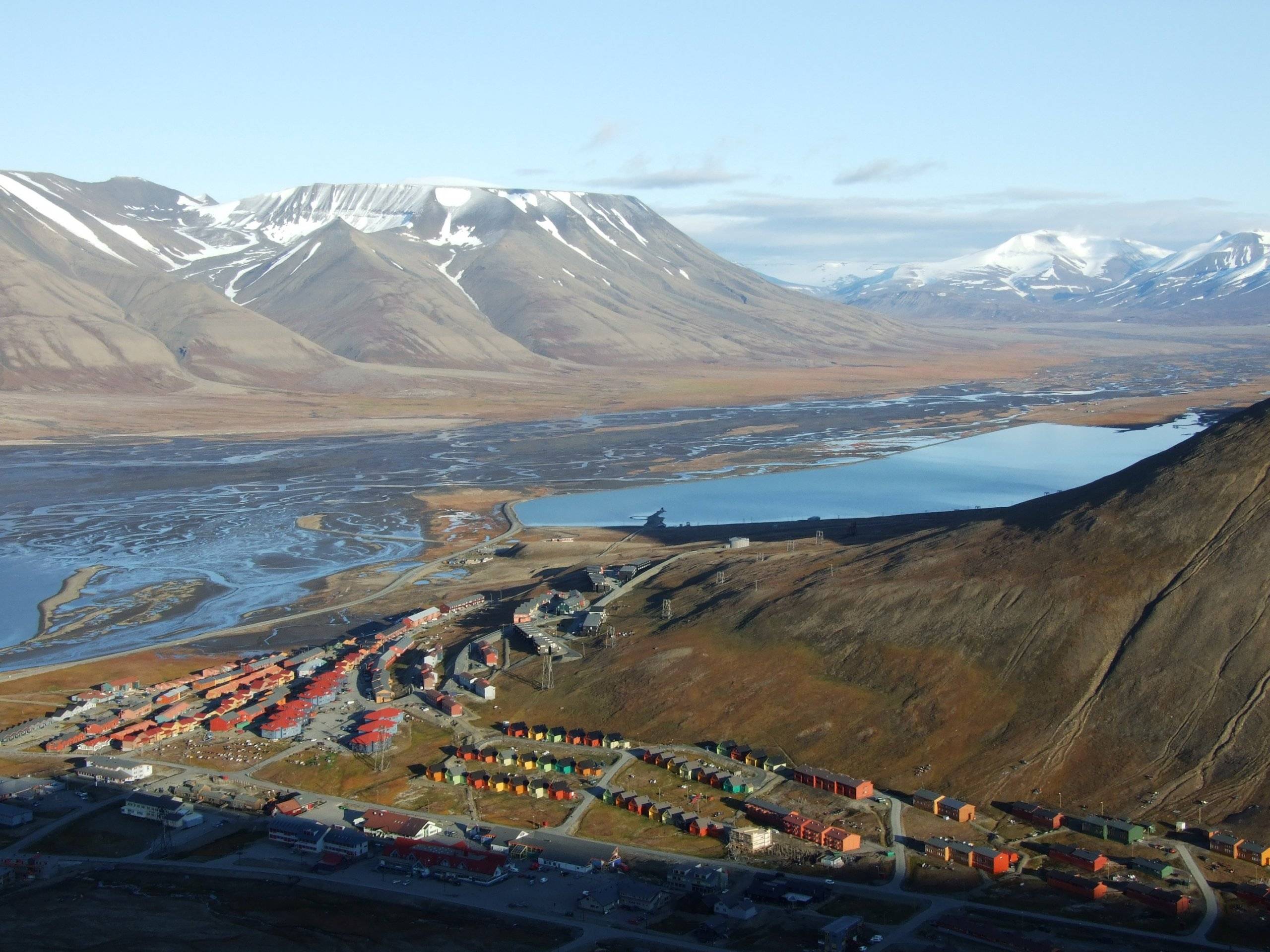 Spitzbergen, Wyspa Spitsbergen, Norwegia, największa baza...