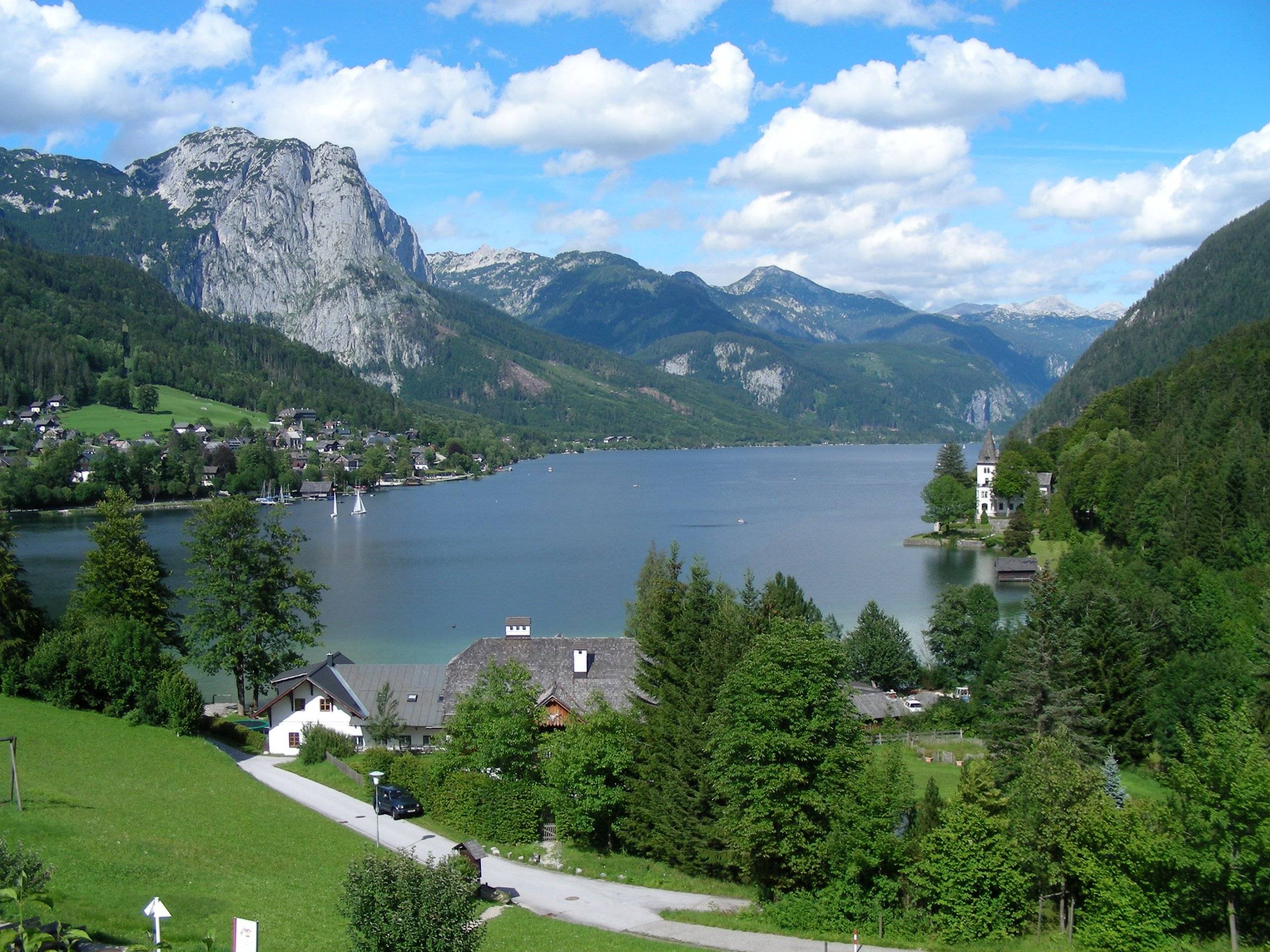 Grundlsee, Południowo Wschodnia Austria, Austria, największa...