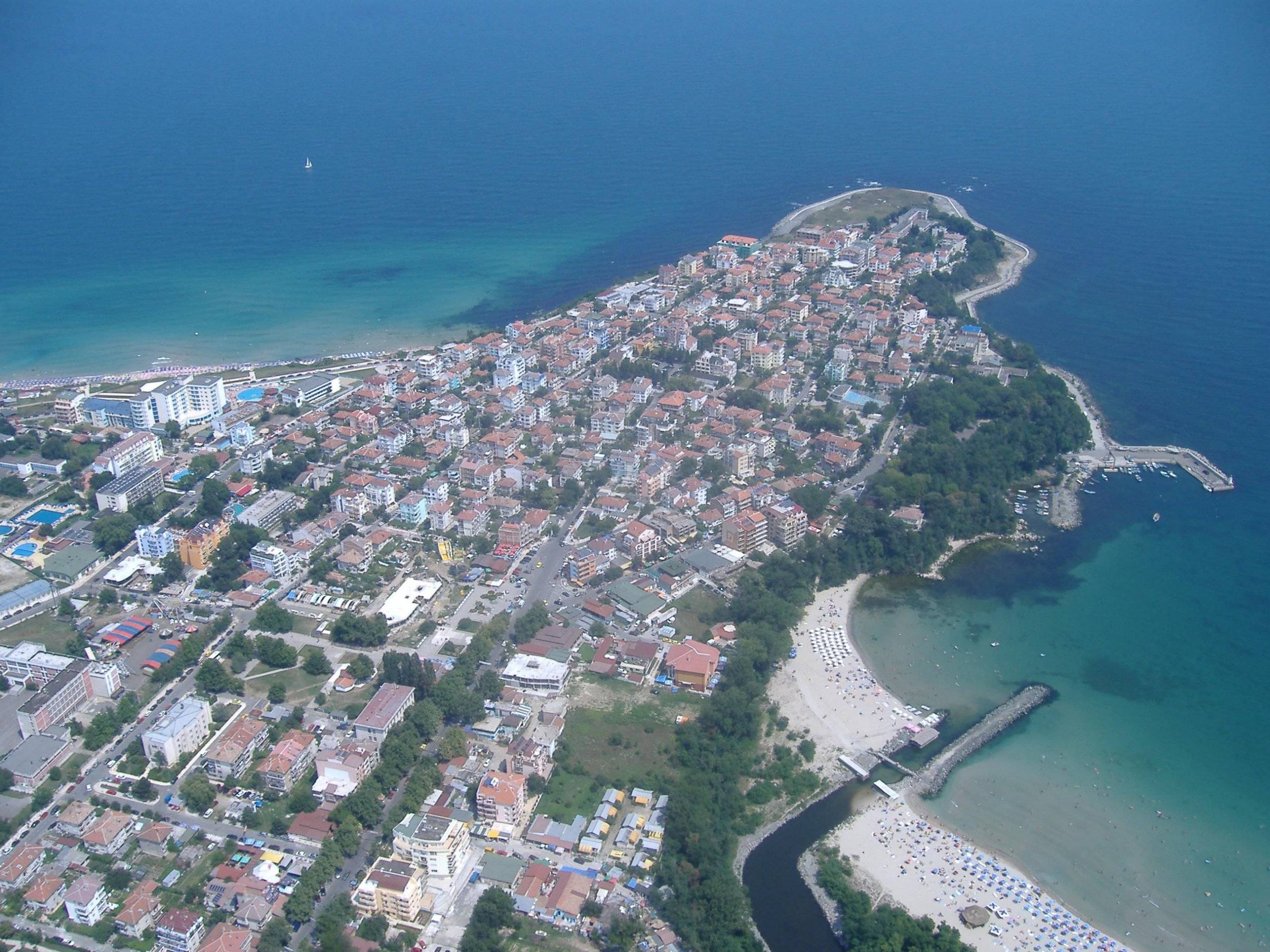 Primorsko, Region Słoneczny Brzeg, Bułgaria, największa baza...